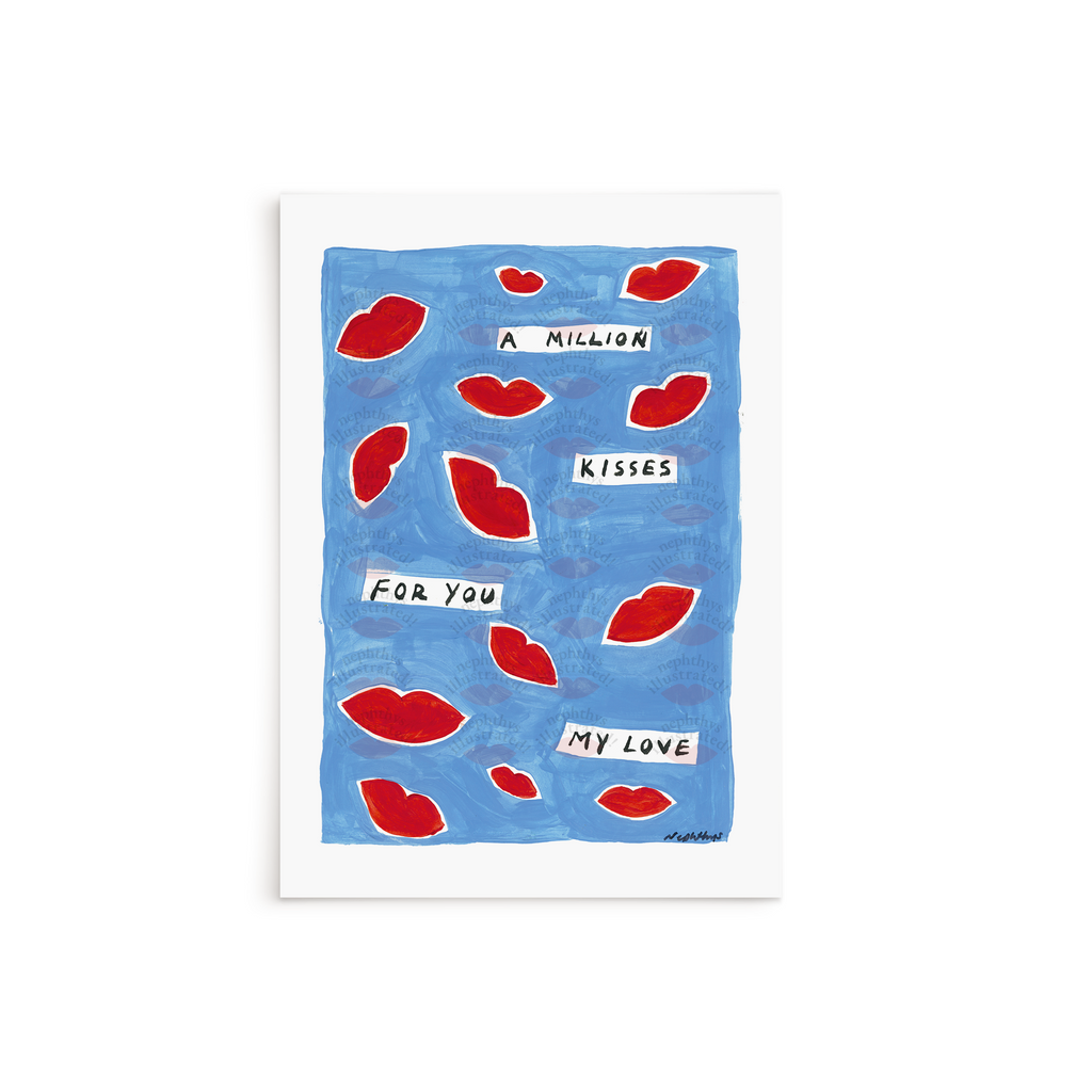 A Million Kisses Print – Nephthys Foster