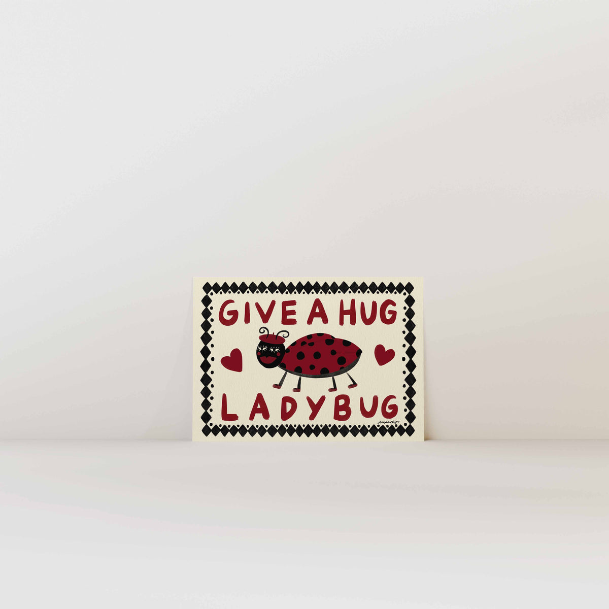 Give a Hug Ladybug – Nephthys Illustrated